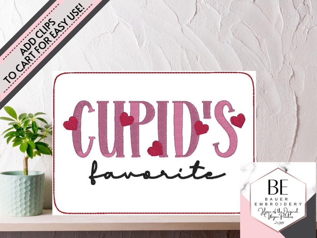 Custom Leather Wagon Patches: clips Sold Separately Cupids Favorite - Etsy