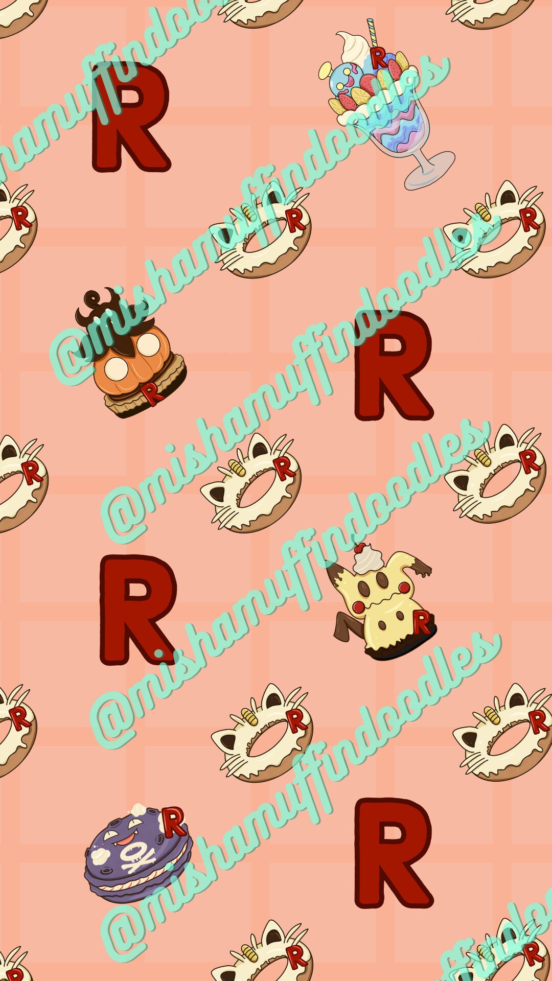 Rocket Café Wallpaper - Etsy