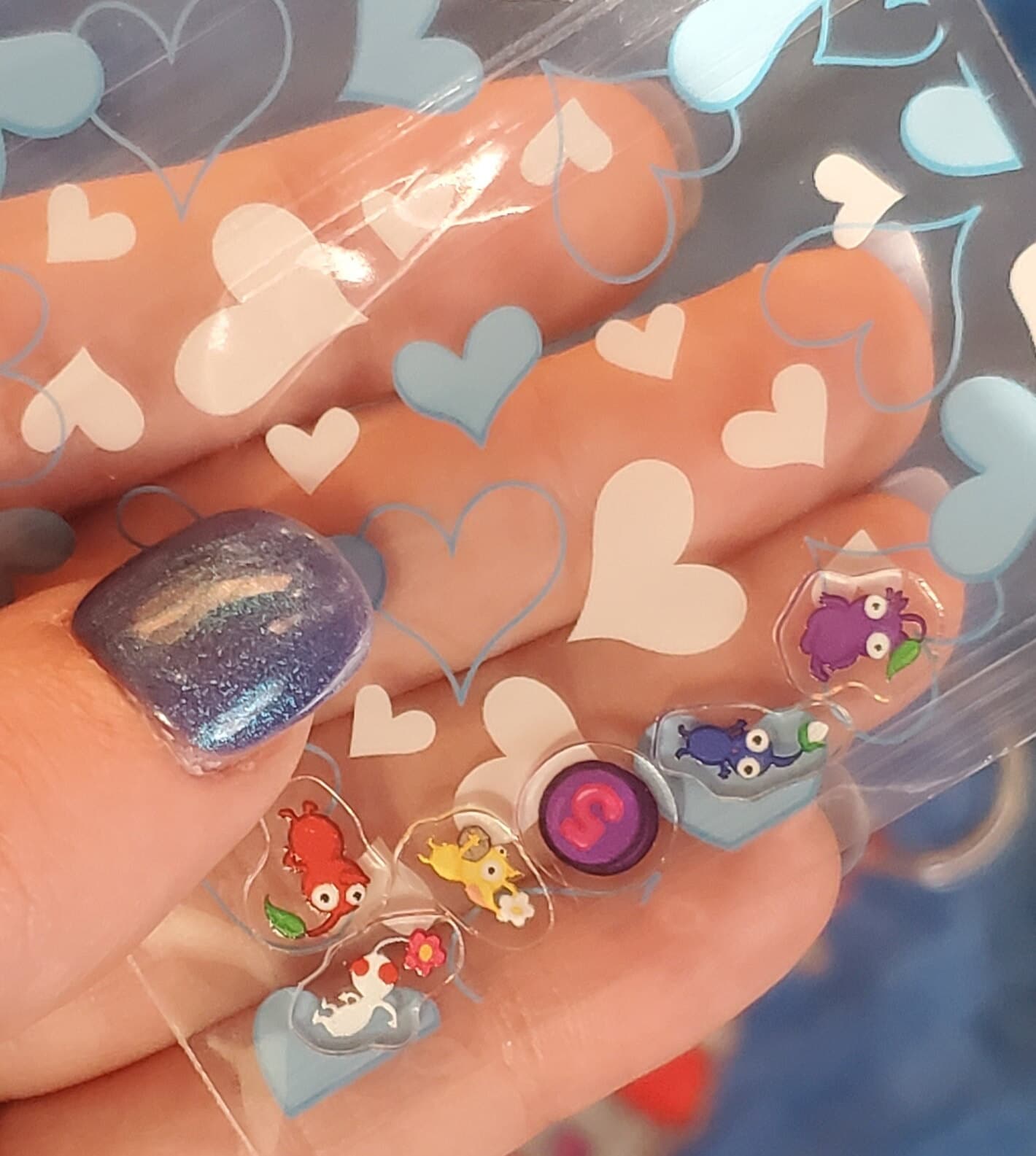 Pikmin Shaker Keychain - Etsy