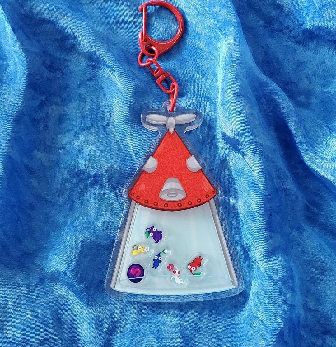 Pikmin Shaker Keychain - Etsy