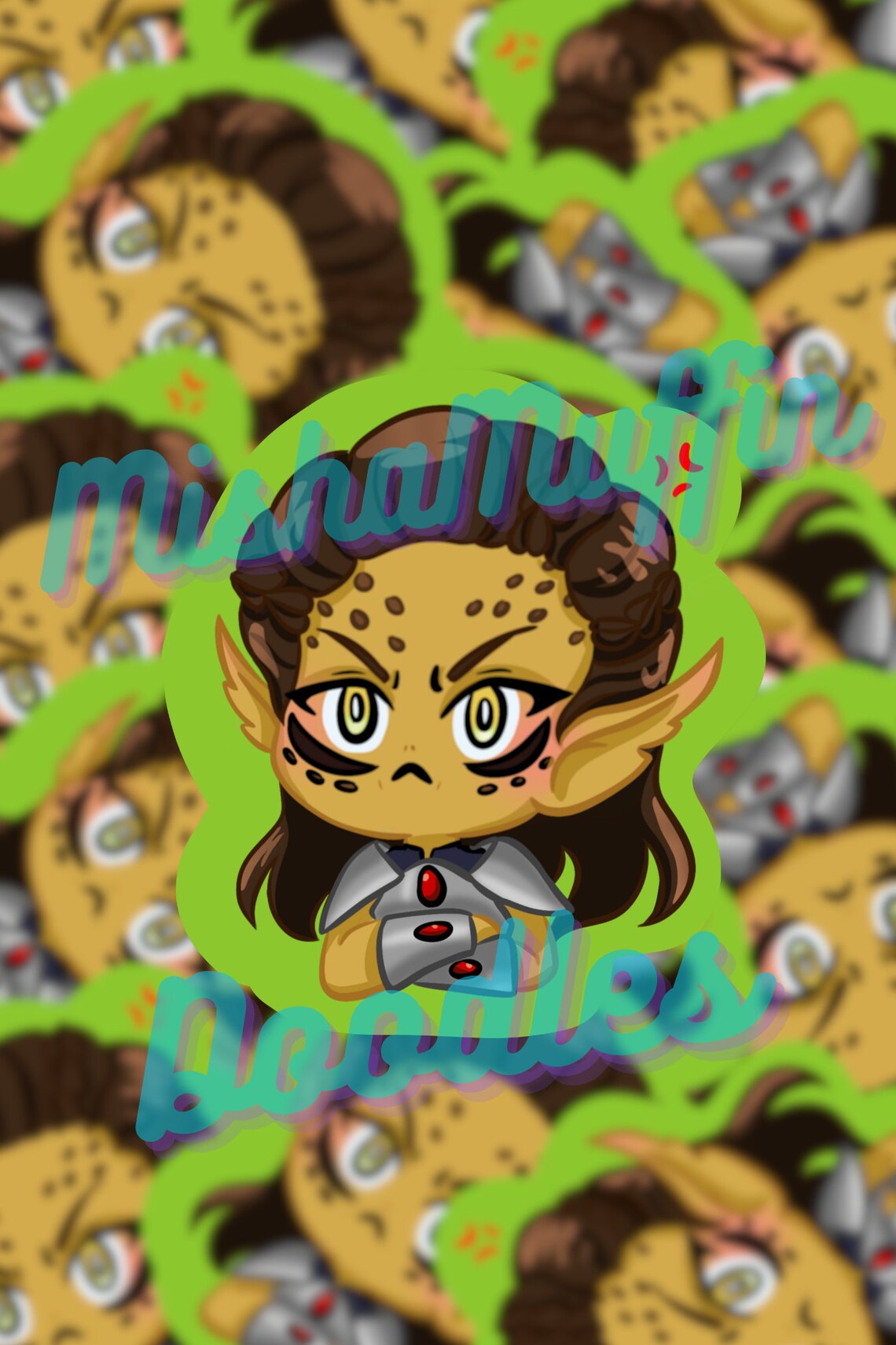 BG3 Origin Chibi Stickers - Etsy