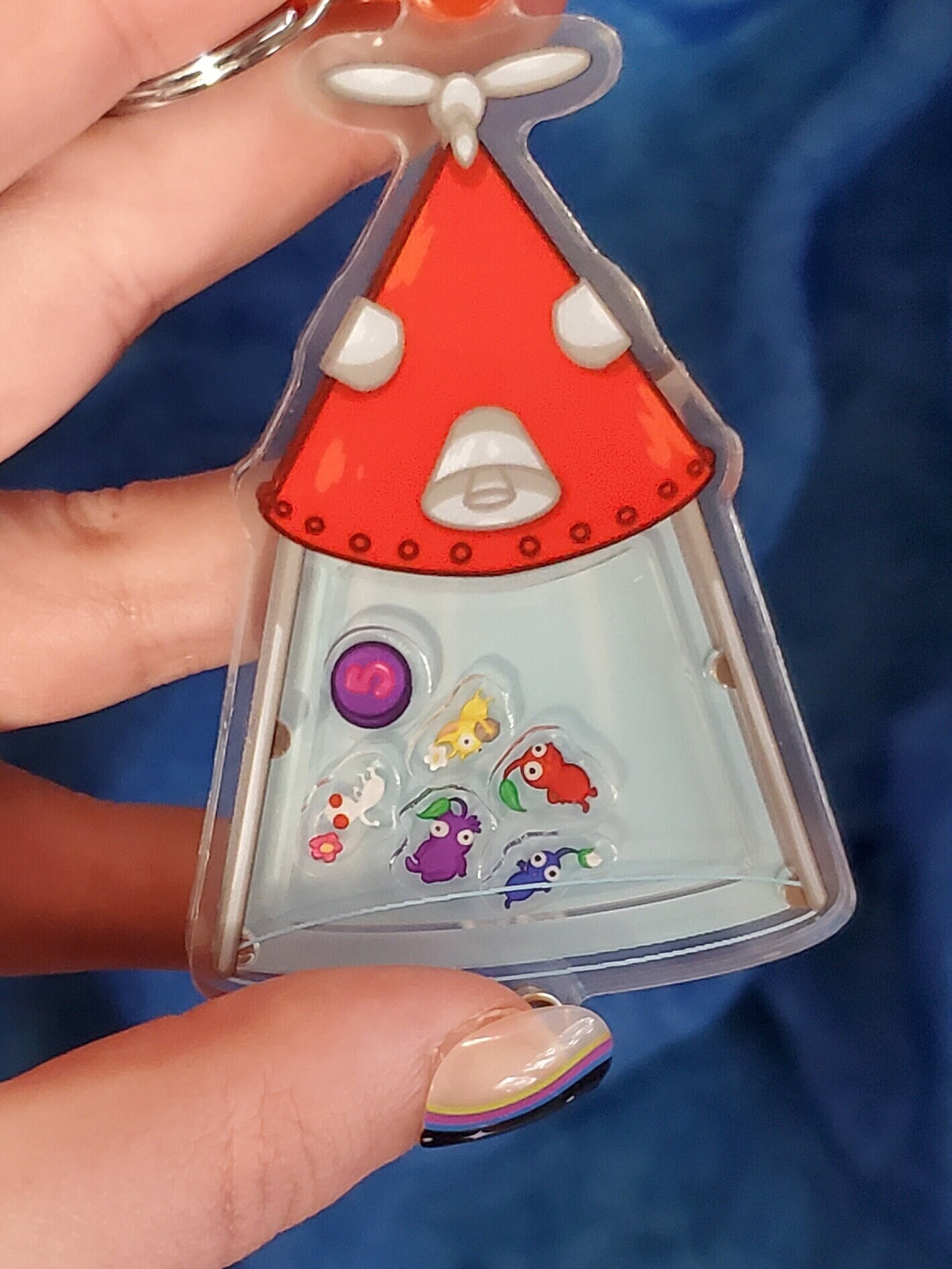 Pikmin Shaker Keychain - Etsy