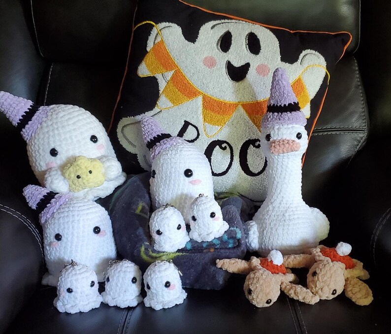 Spooky Crochet Plushies - Etsy