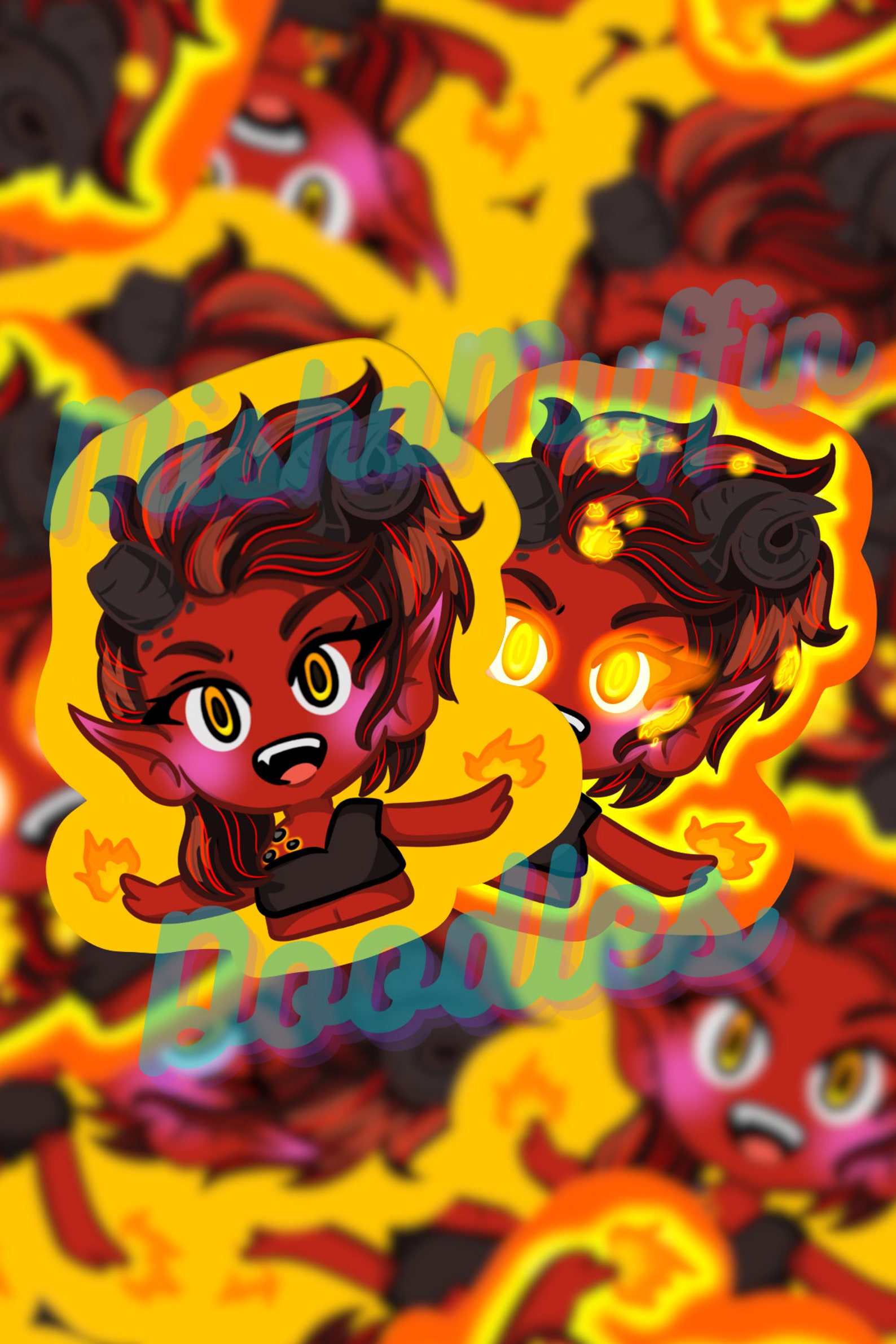 BG3 Origin Chibi Stickers - Etsy