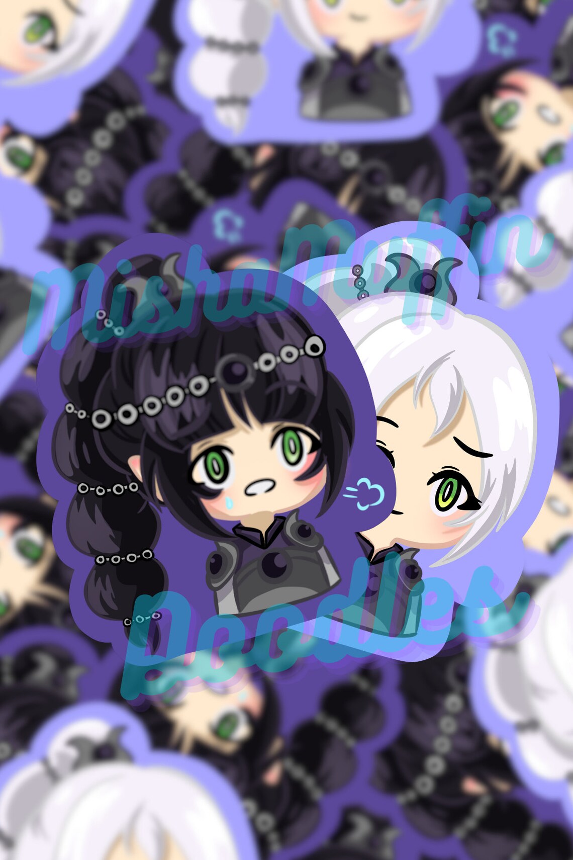 BG3 Origin Chibi Stickers - Etsy