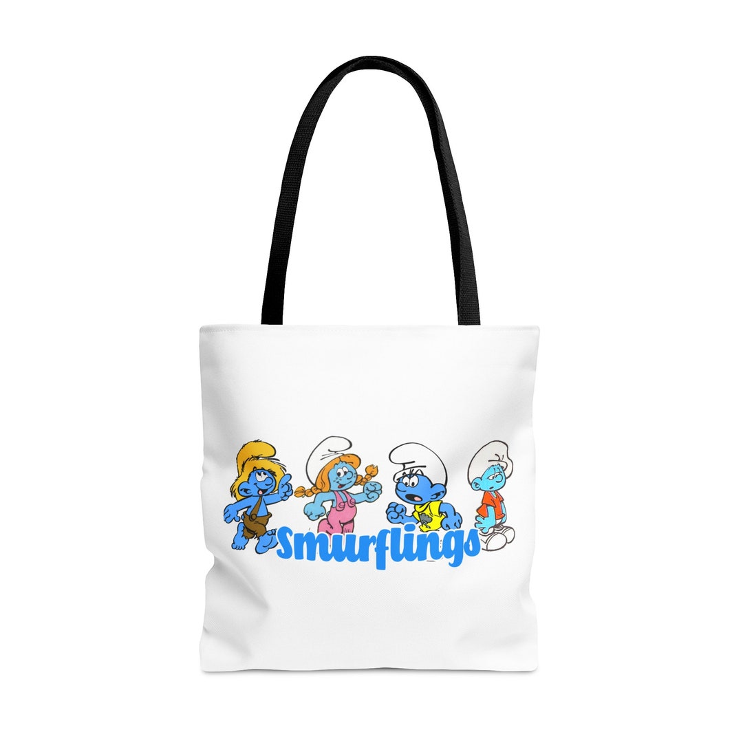 Smurflings Smurfs 80's Cartoon Bag - Etsy