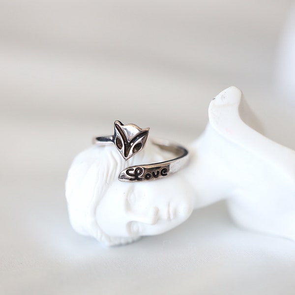 Kitsune Ring - Etsy