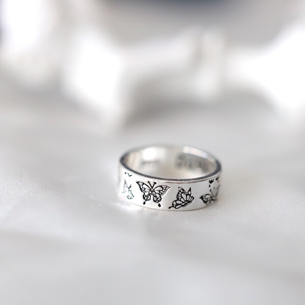 Ring Butterfly - Etsy