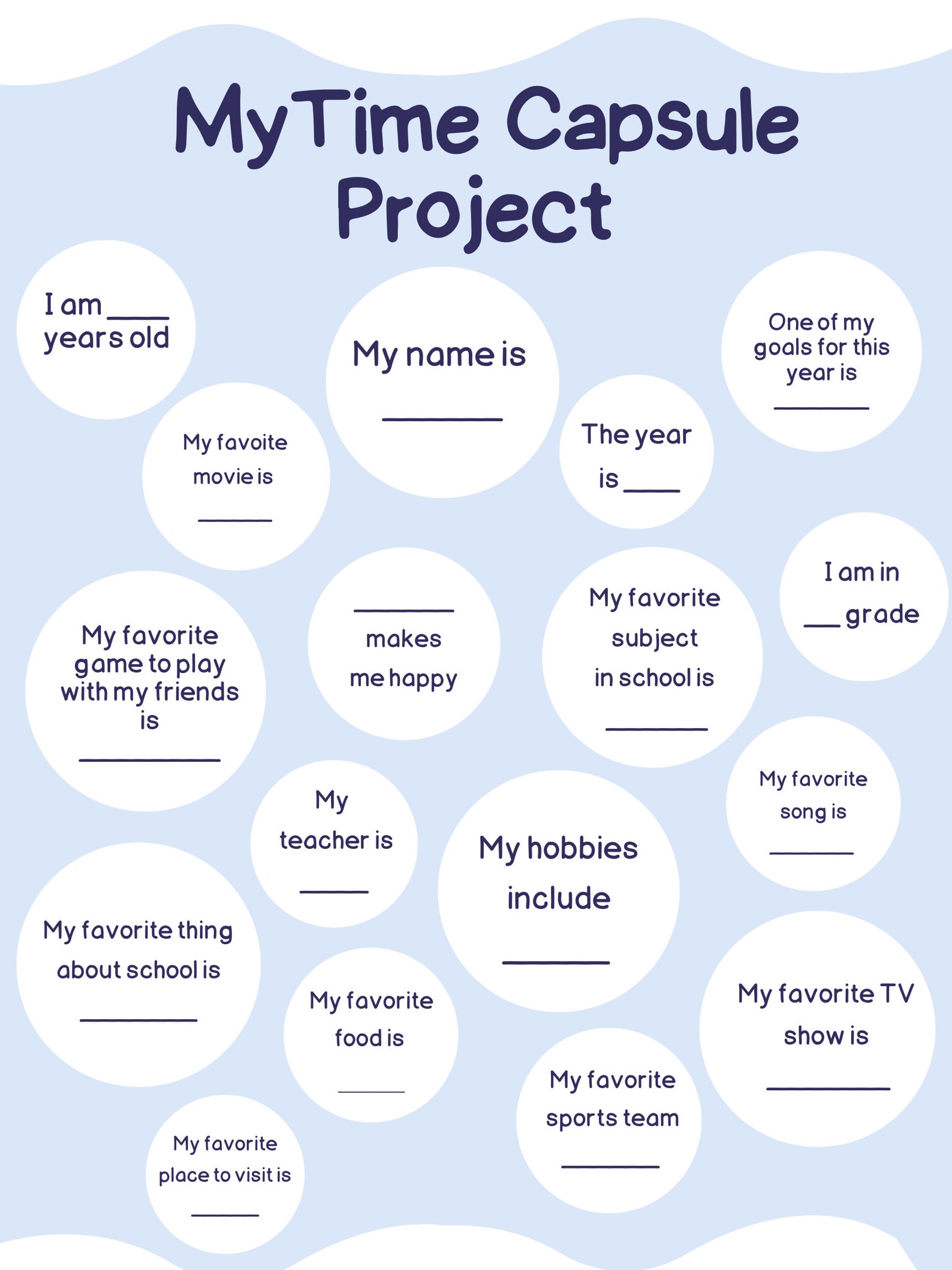 Time Capsule Project - Etsy