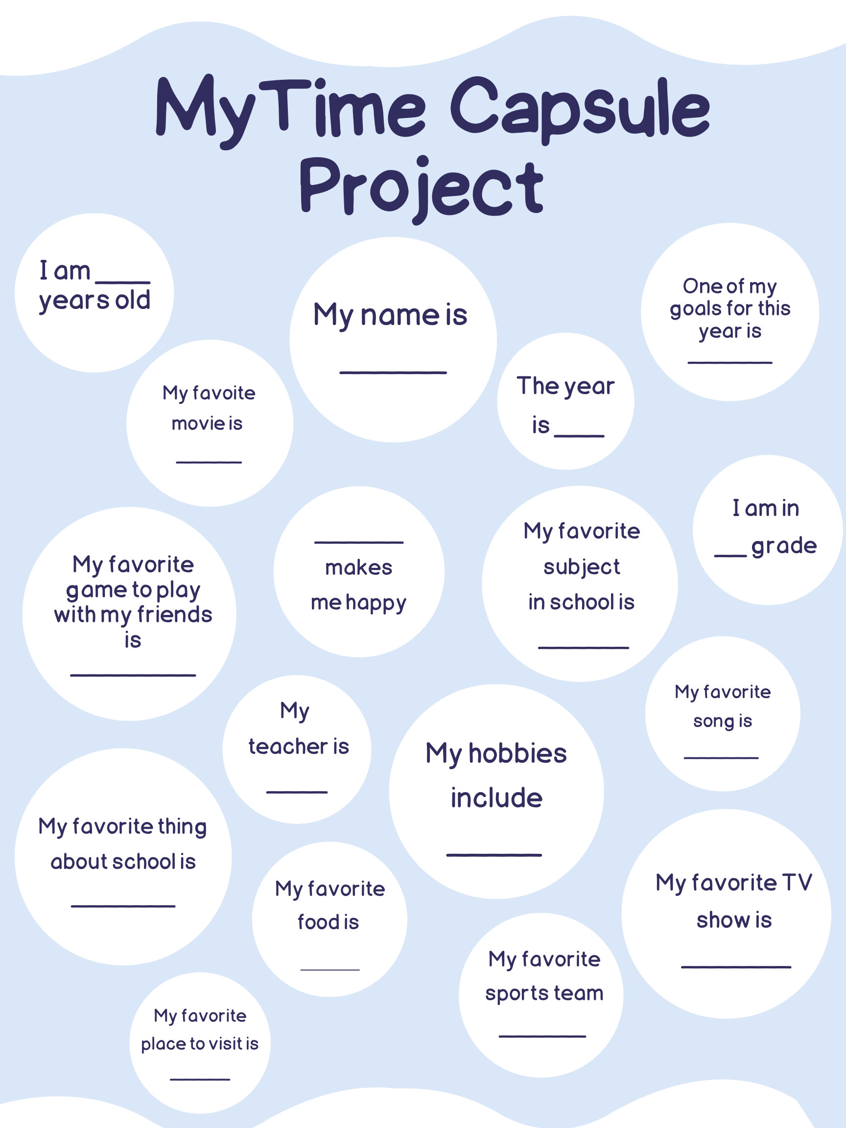 Time Capsule Project - Etsy