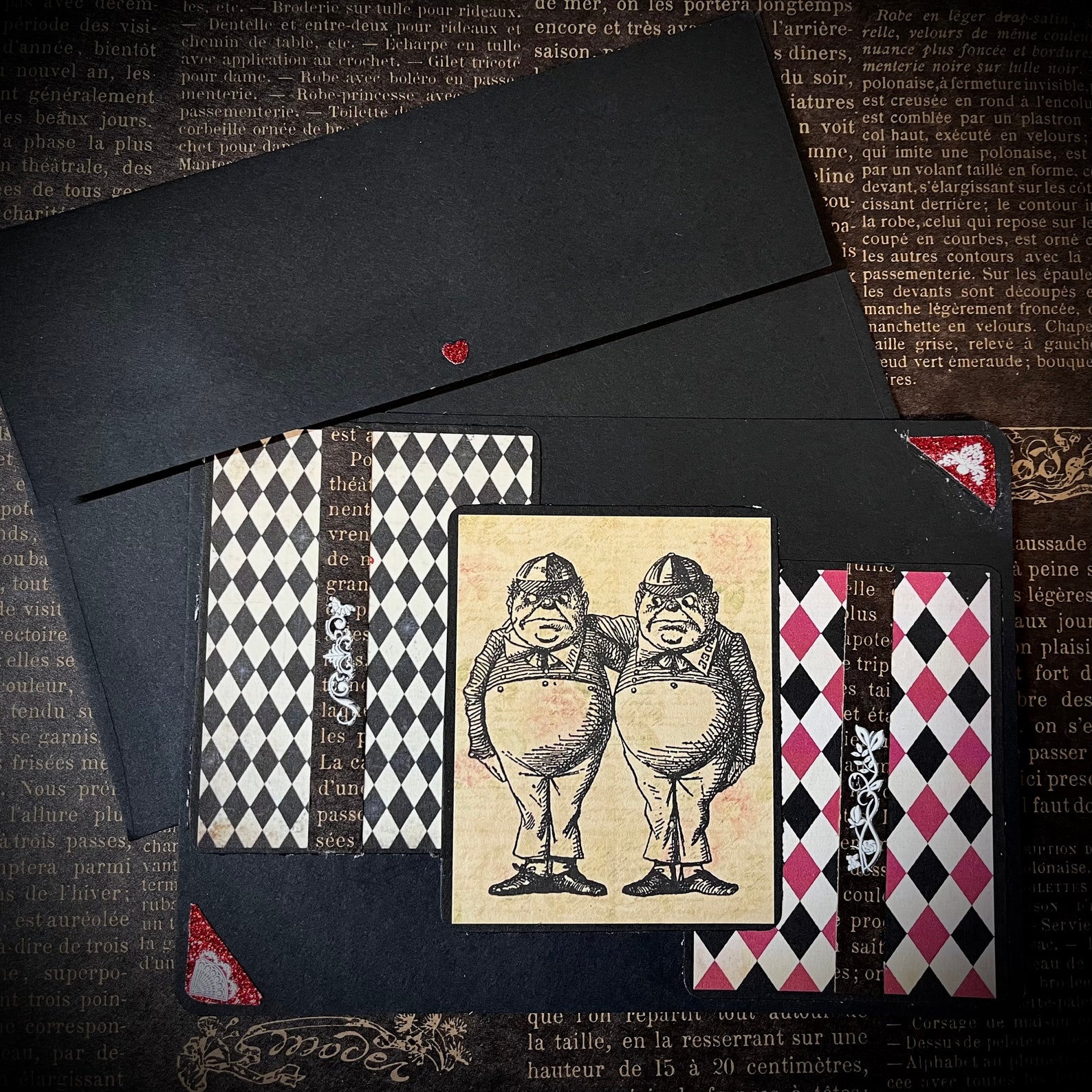 ALICE in WONDERLAND Card Set - Etsy