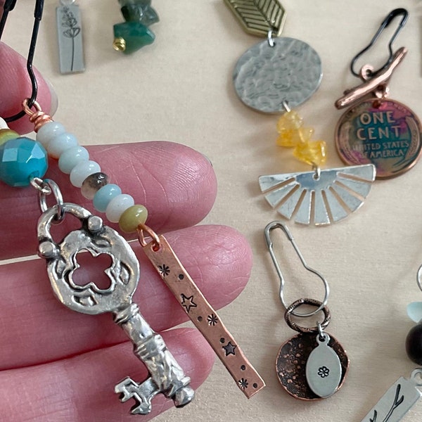Collection of 3 Junk Journal Charms, Your Choice for Books and Journals ...
