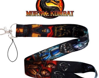 Mortal Kombat Keychain - Etsy
