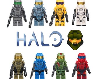 Halo Minifigure - Etsy