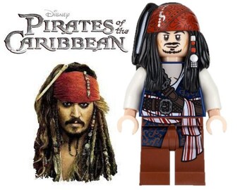 Jack Sparrow Minifigures - Etsy