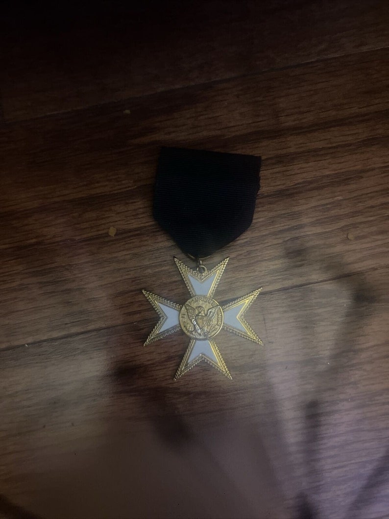 Masonic Knights Templar US Army Service Medal - Etsy