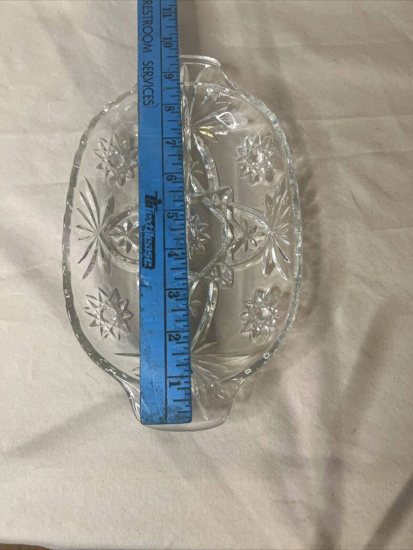 Star of David Divided Celery Relish Dish 10 X 6 EAPG Anchor Hocking - Etsy