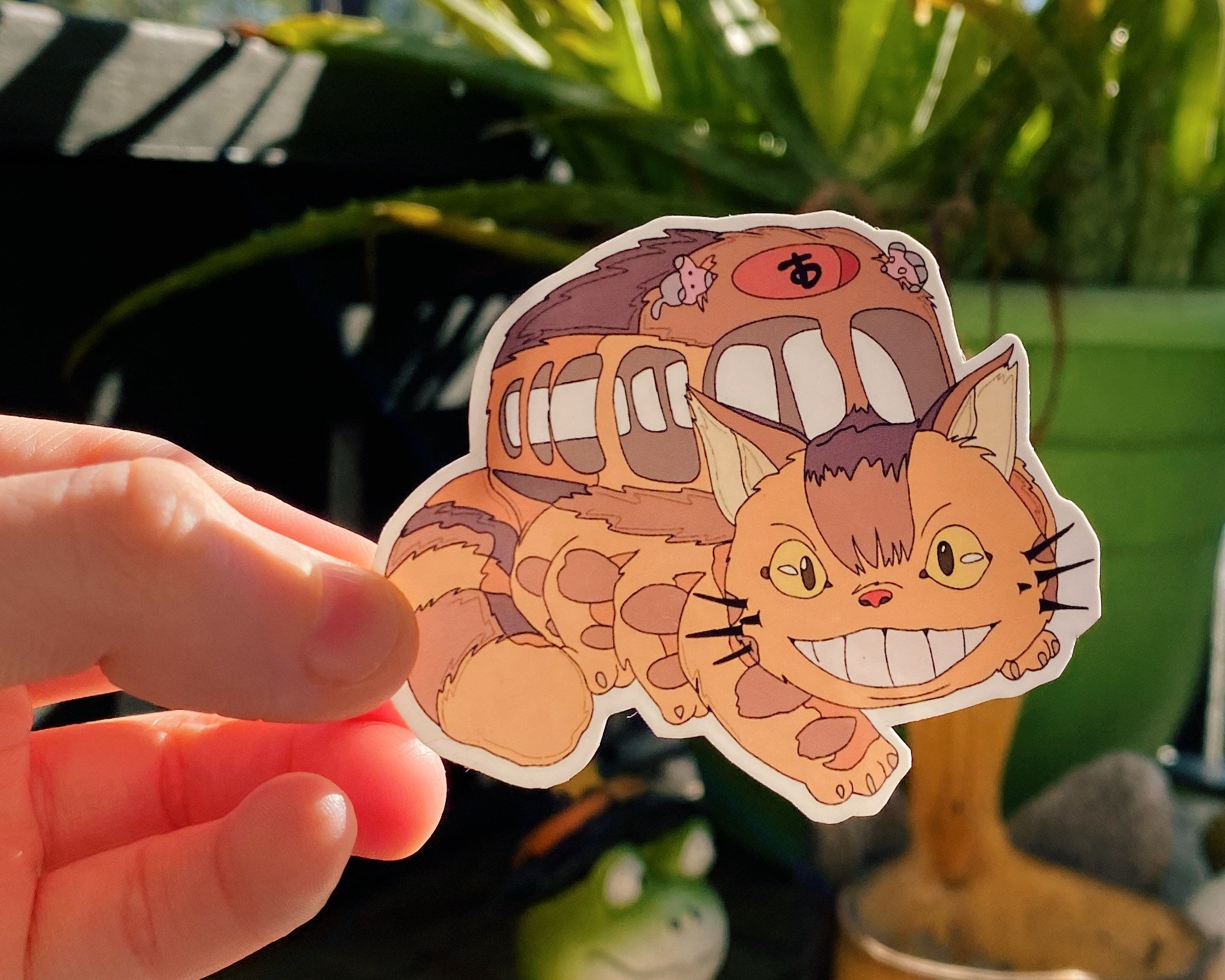 Cat Bus Sticker Totoro Sticker Studio Ghibli Gifts - Etsy