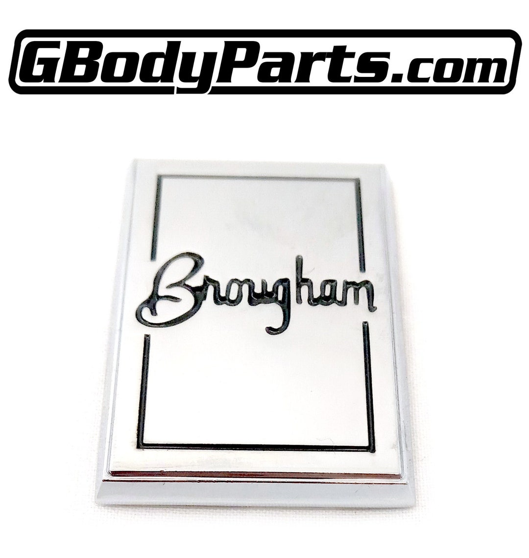1978-1988 Oldsmobile Cutlass Brougham Sail Panel Metal Emblem Replaces ...