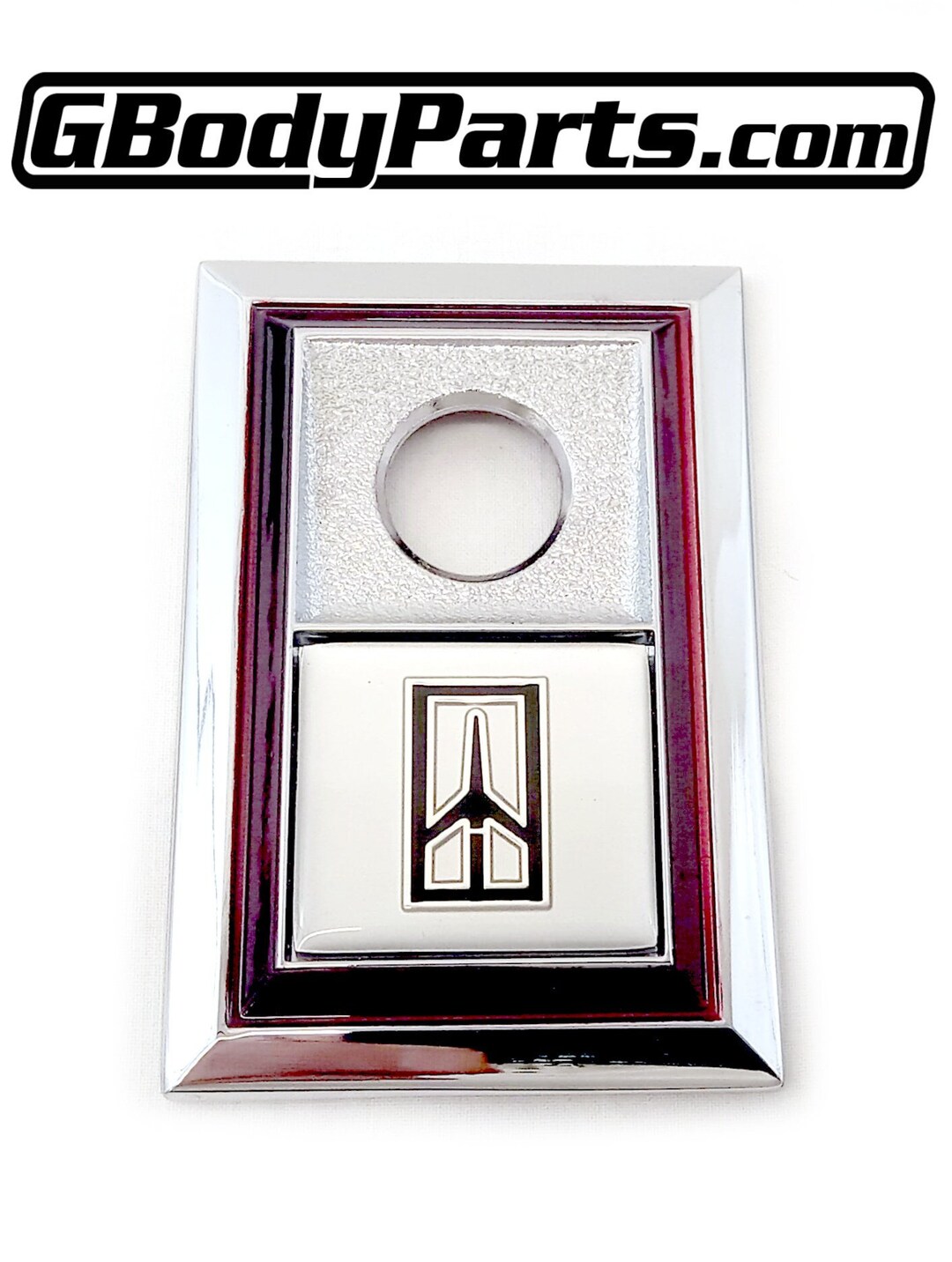 81-88 Olds Cutlass Rocket Trunk Lock Bezel Emblem METAL NEW ...
