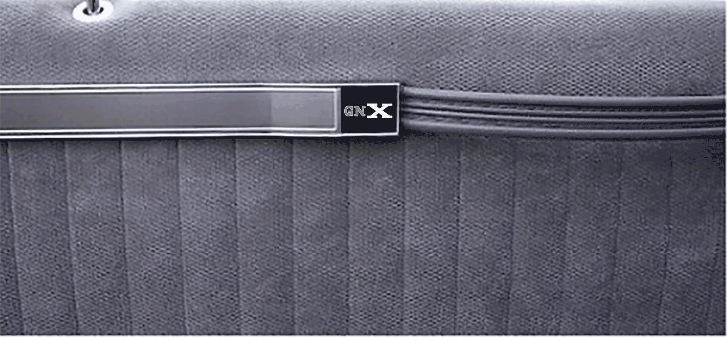 Turbo Buick Door Strap Decal Set – Brushed Chrome, 1984-1987 (set of 4 ...