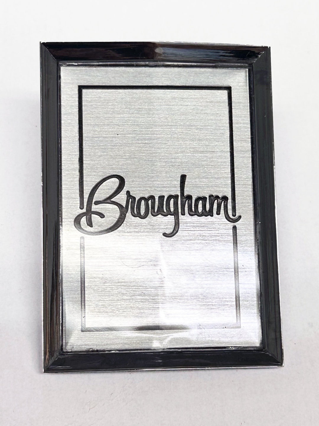 1978-80 Cutlass Brougham Header Panel Emblem NEW Metal Reproduction GM ...