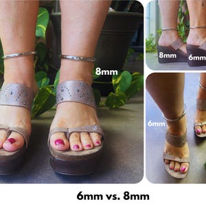 NEW Shape Eternity Ankle Cuffs - Comfort Fit Oval Design - 6mm ...