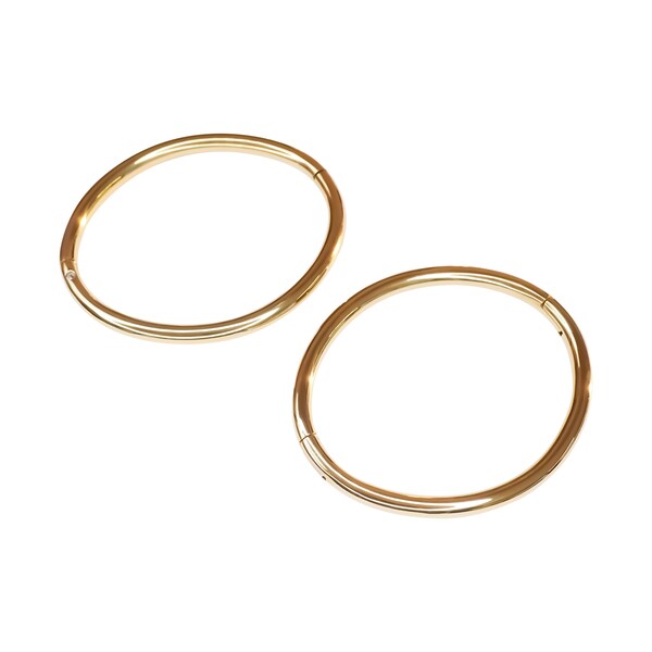 Gold Locking Cuffs - Etsy
