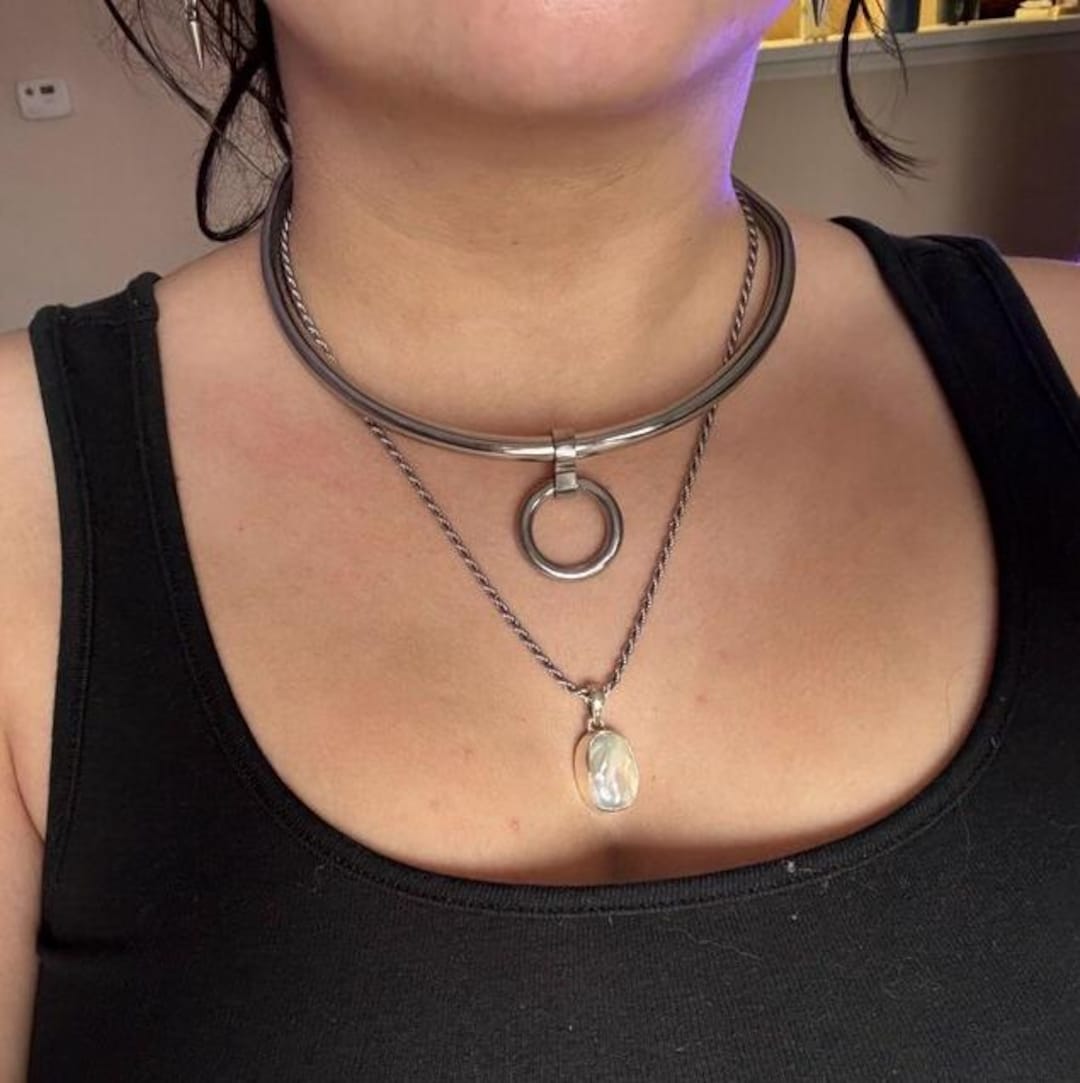 New Design 6mm Curved Locking Eternity Collar, Curved Stainless Steel ...