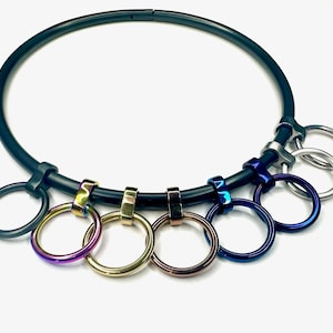 6mm O-ring for 6mm Cuffs and Collars, Stainless Steel Slide-over Ring ...