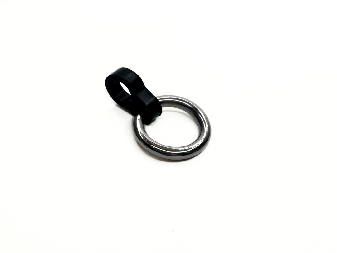 Black Rubber O-ring for 6mm Cuffs and Collars - Removable Oring ...