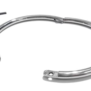 Infinity Collar - Turian Eternity Collar, 8mm Polished Stainless Steel ...