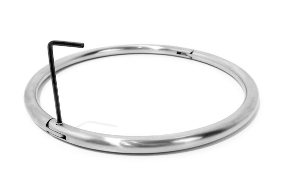 8mm Satin Locking Eternity Collar Slave Collar Day Collar - Etsy