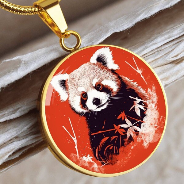 Red Panda Bear - Etsy