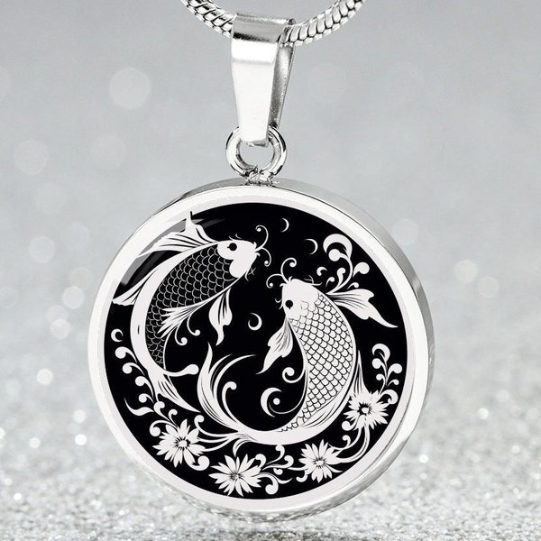 Koi Fish Necklace - Etsy