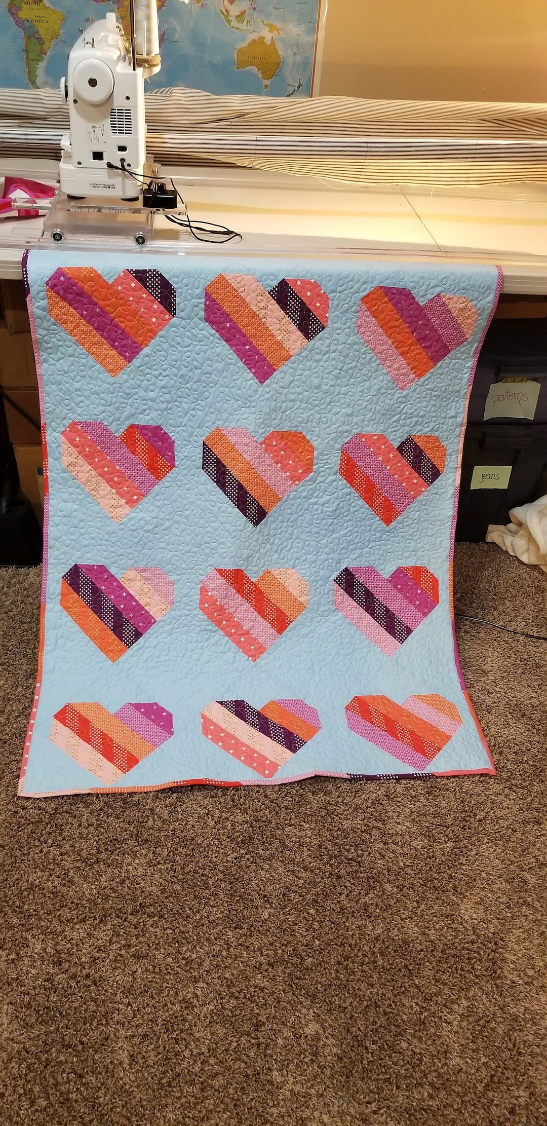 Baby Love Quilt Pattern - Etsy