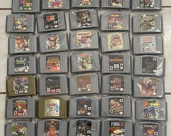 340 in 1 Games for Nintendo 64 N64 Video Game Cartridge Everdrive 16GB ...