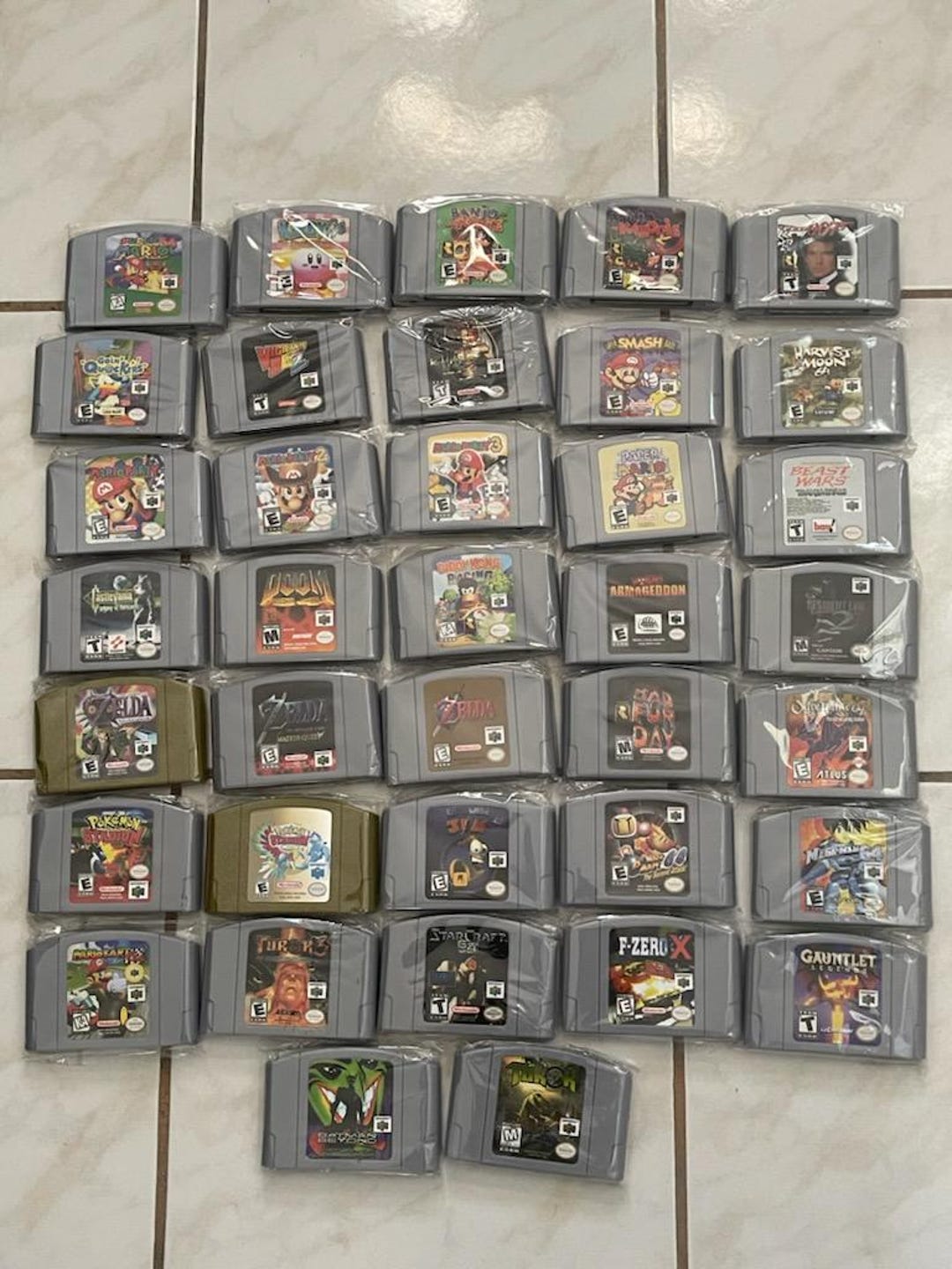 Nintendo 64 Games Cartridges N64 Repros. - Etsy