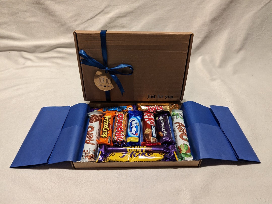 Chocolate Bar Gift Box Chocolate Hamper Present Sweet - Etsy UK