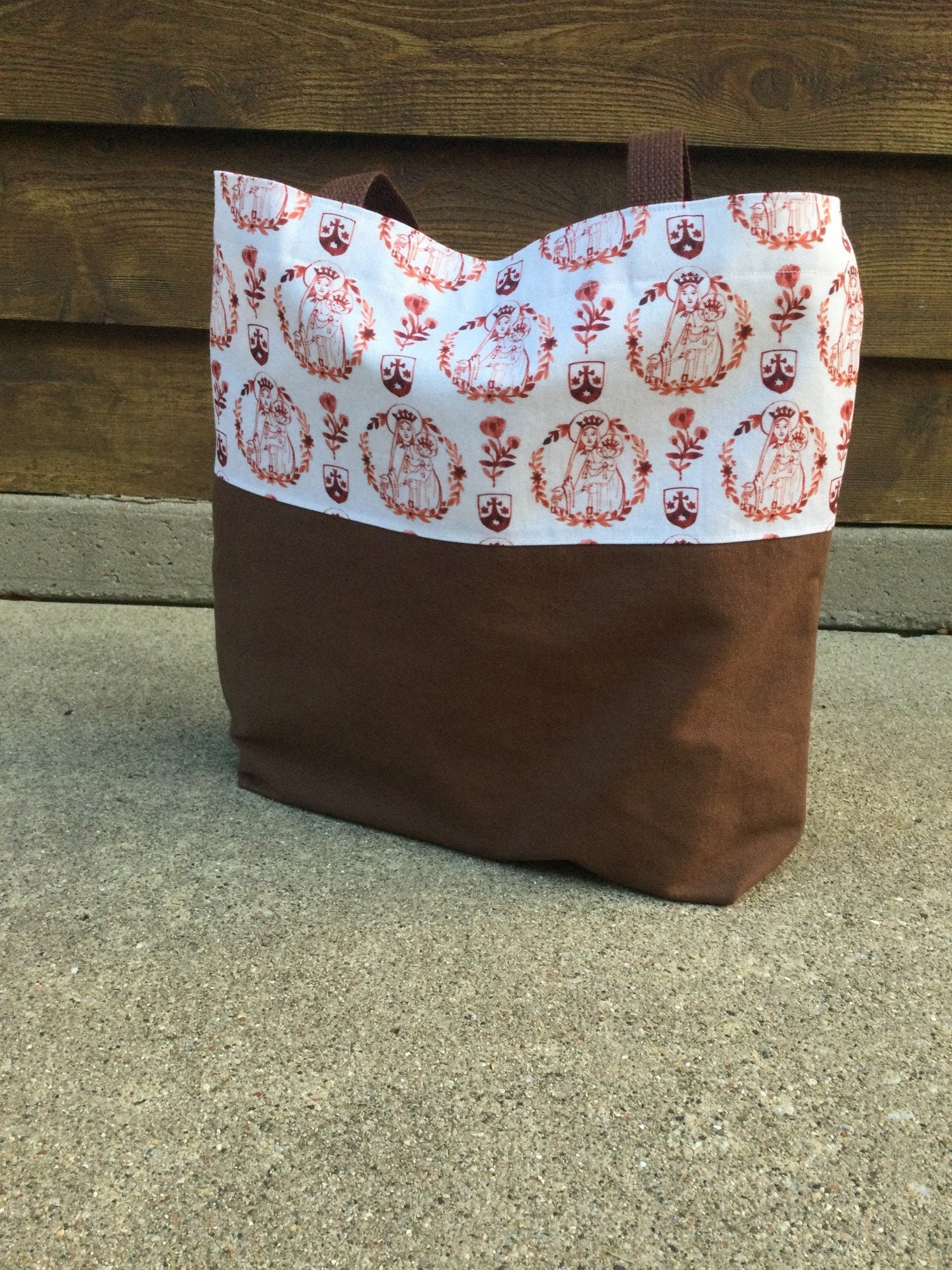 Our Lady of Mt. Carmel Tote Bag/catholic/carmelite - Etsy