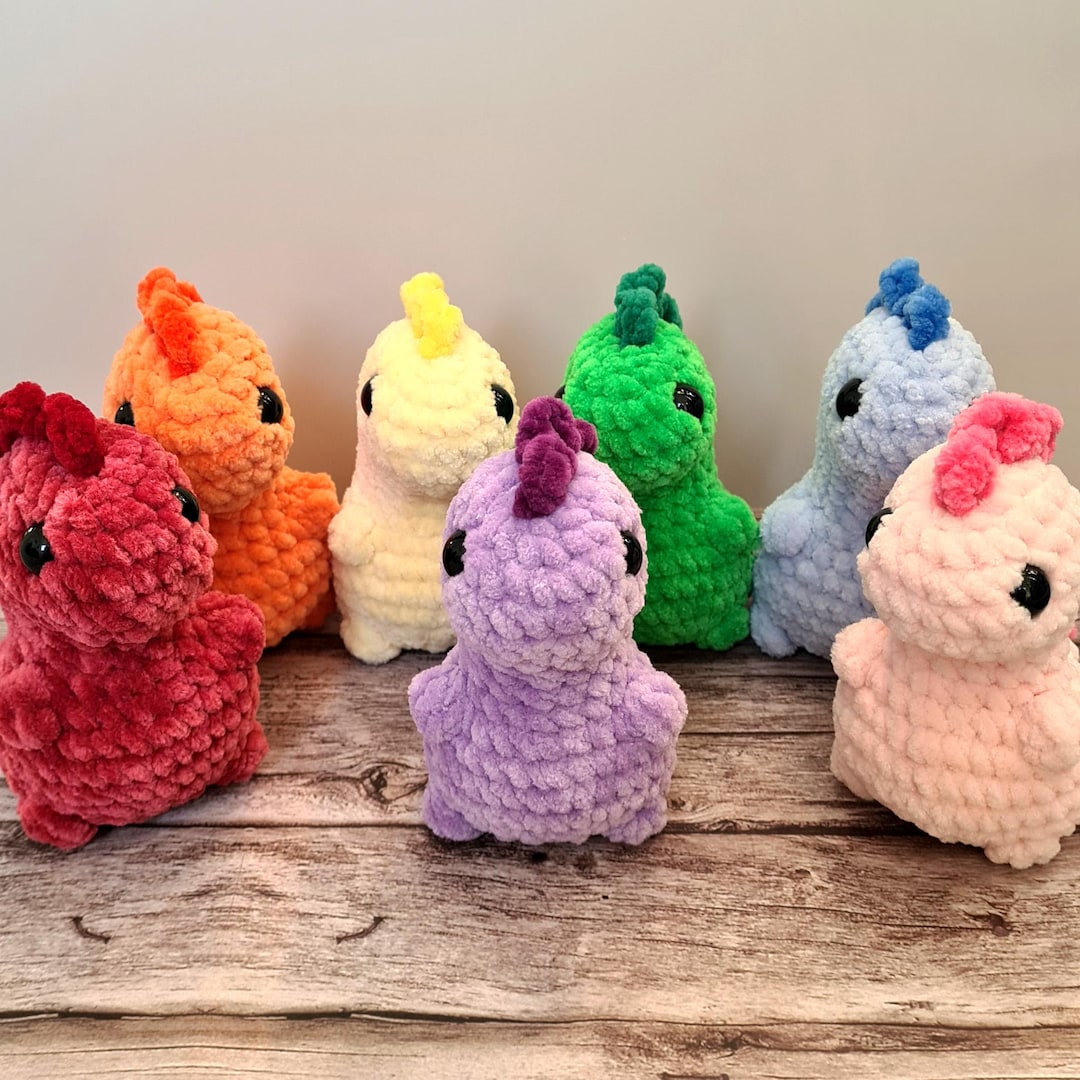 Dinosaur Teddy, Crochet Dinosaur, T-rex Teddy, Tyrannosaurus Rex Gift ...