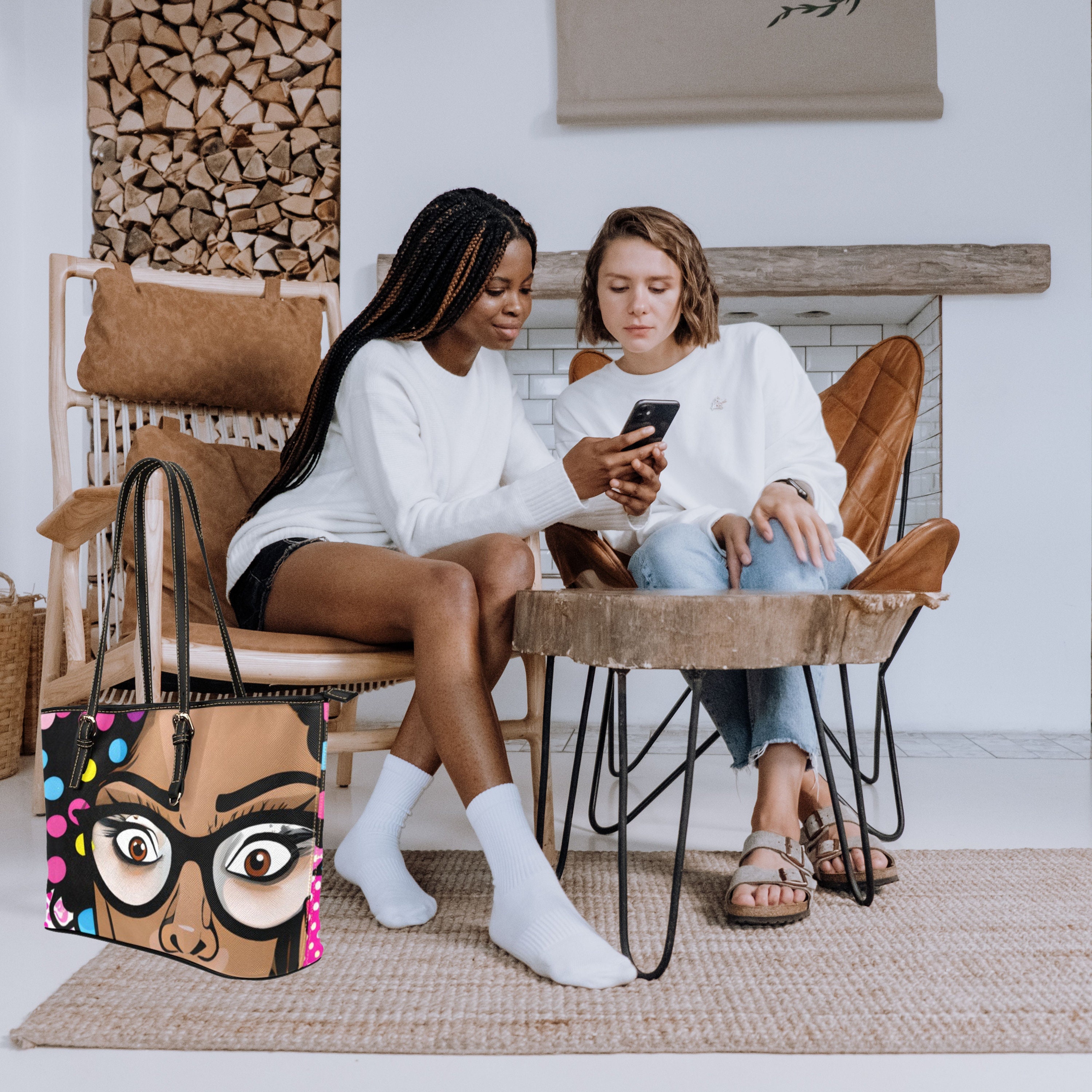 Pop Art Comic Girl African American Shoulder Bag Purse, Pop Art ...