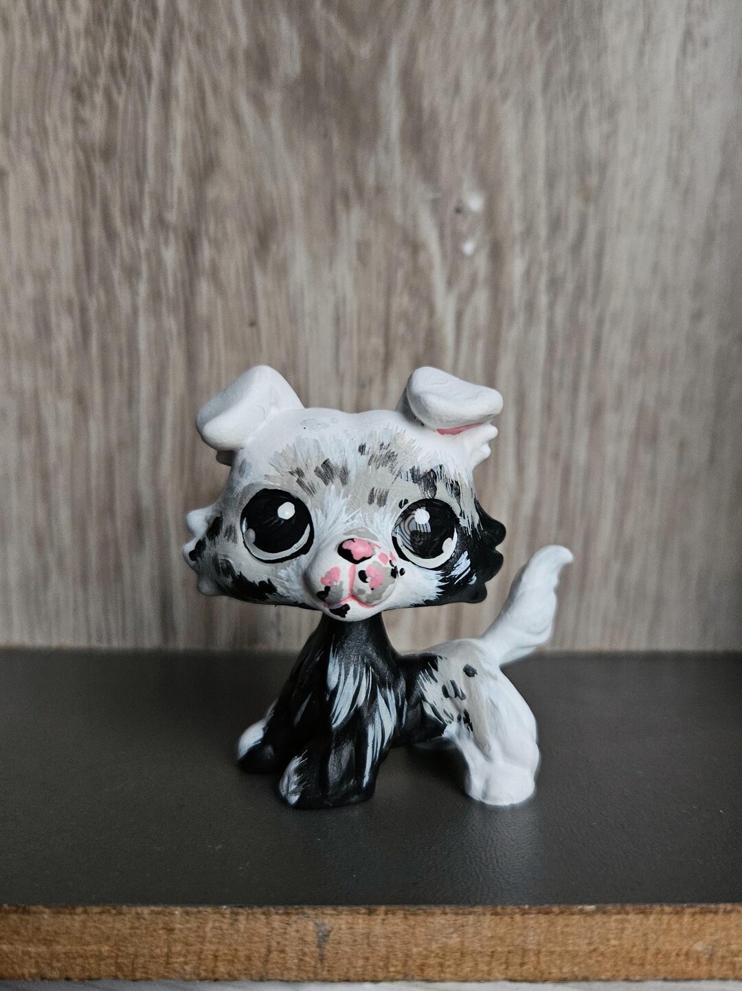 Lps Littlest Pet Shop Custom Dog Collie Handpainted - Etsy