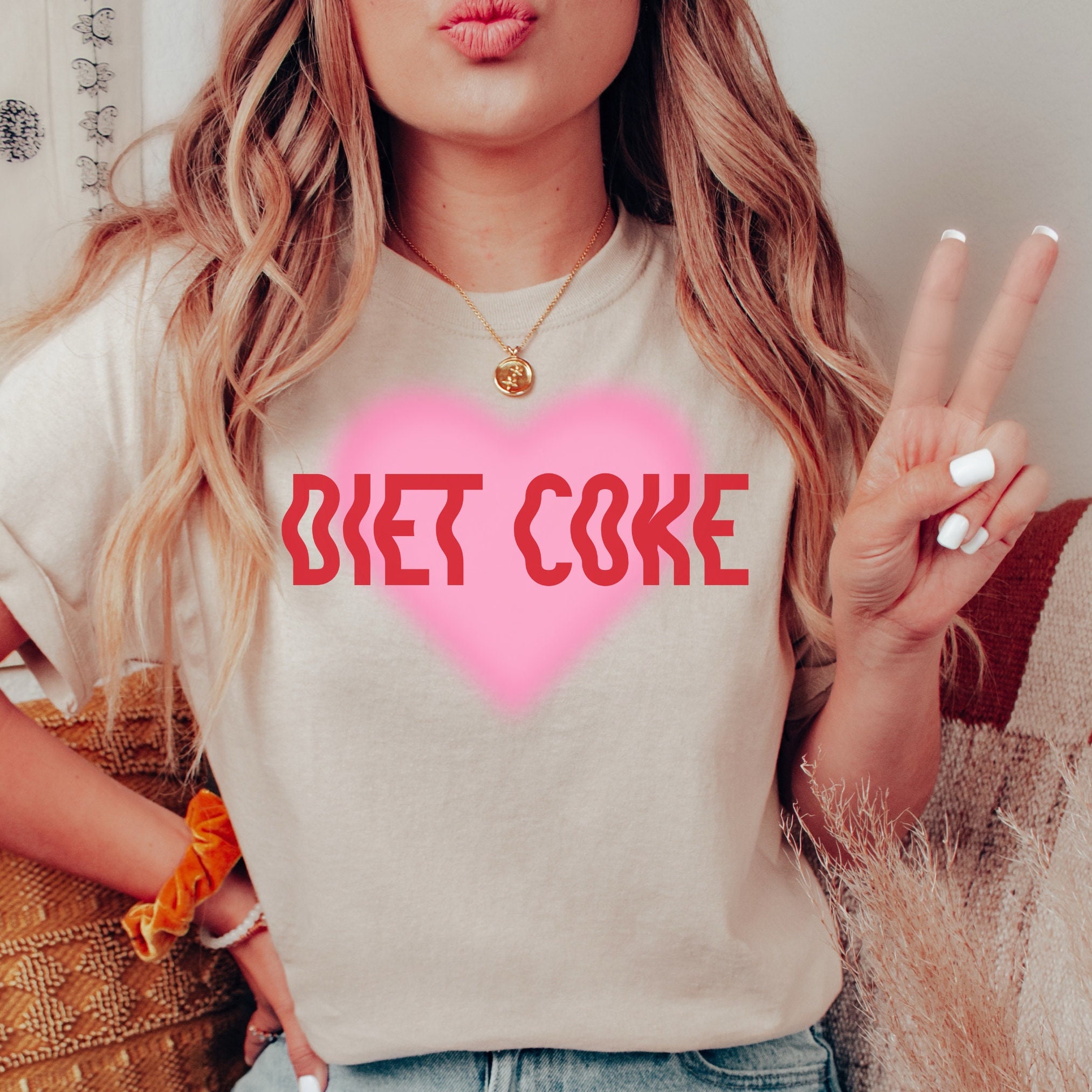 Diet Coke Lover Shirt I Love Diet Coke Running on Diet Coke - Etsy