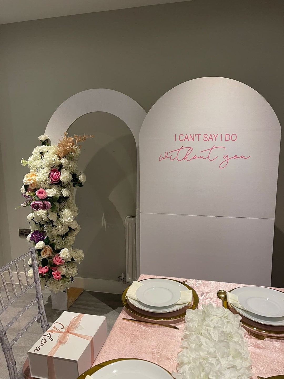 Chiara Backdrop Balloon Arch Plans - Etsy