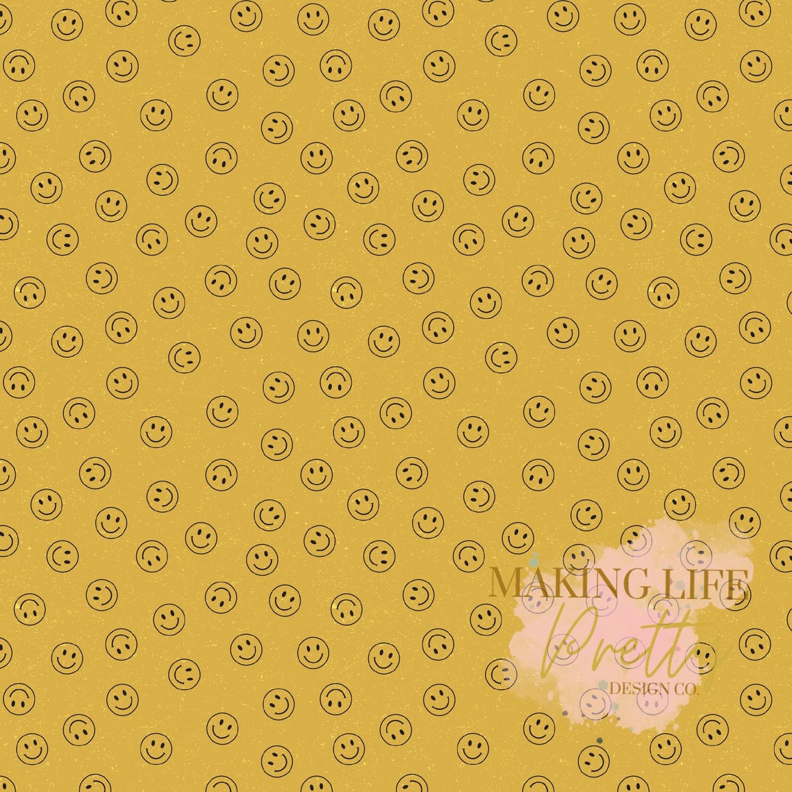 Smiley Face Seamless Pattern Happy Face Design Fabric Pattern Design ...