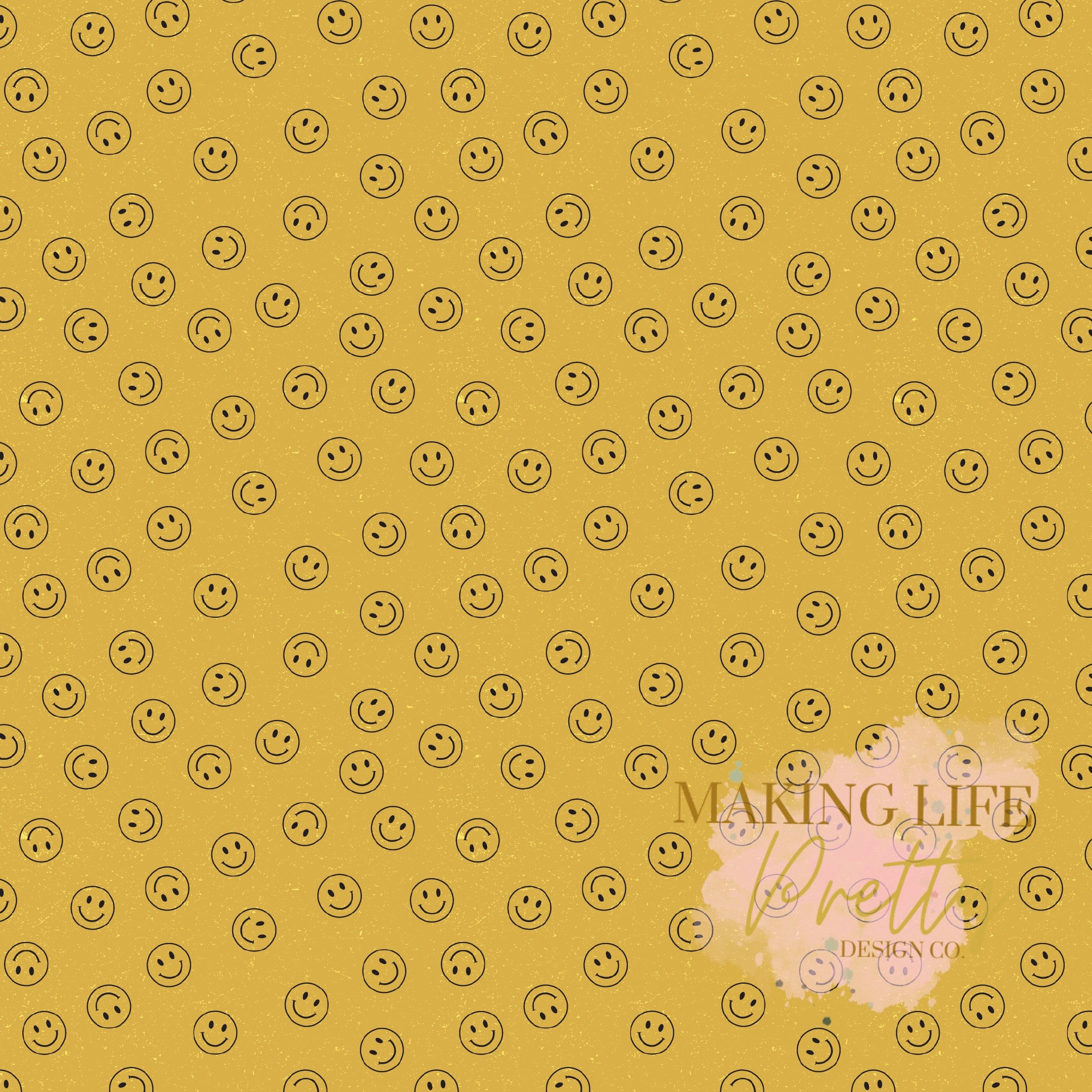 Smiley Face Seamless Pattern Happy Face Design Fabric Pattern Design ...