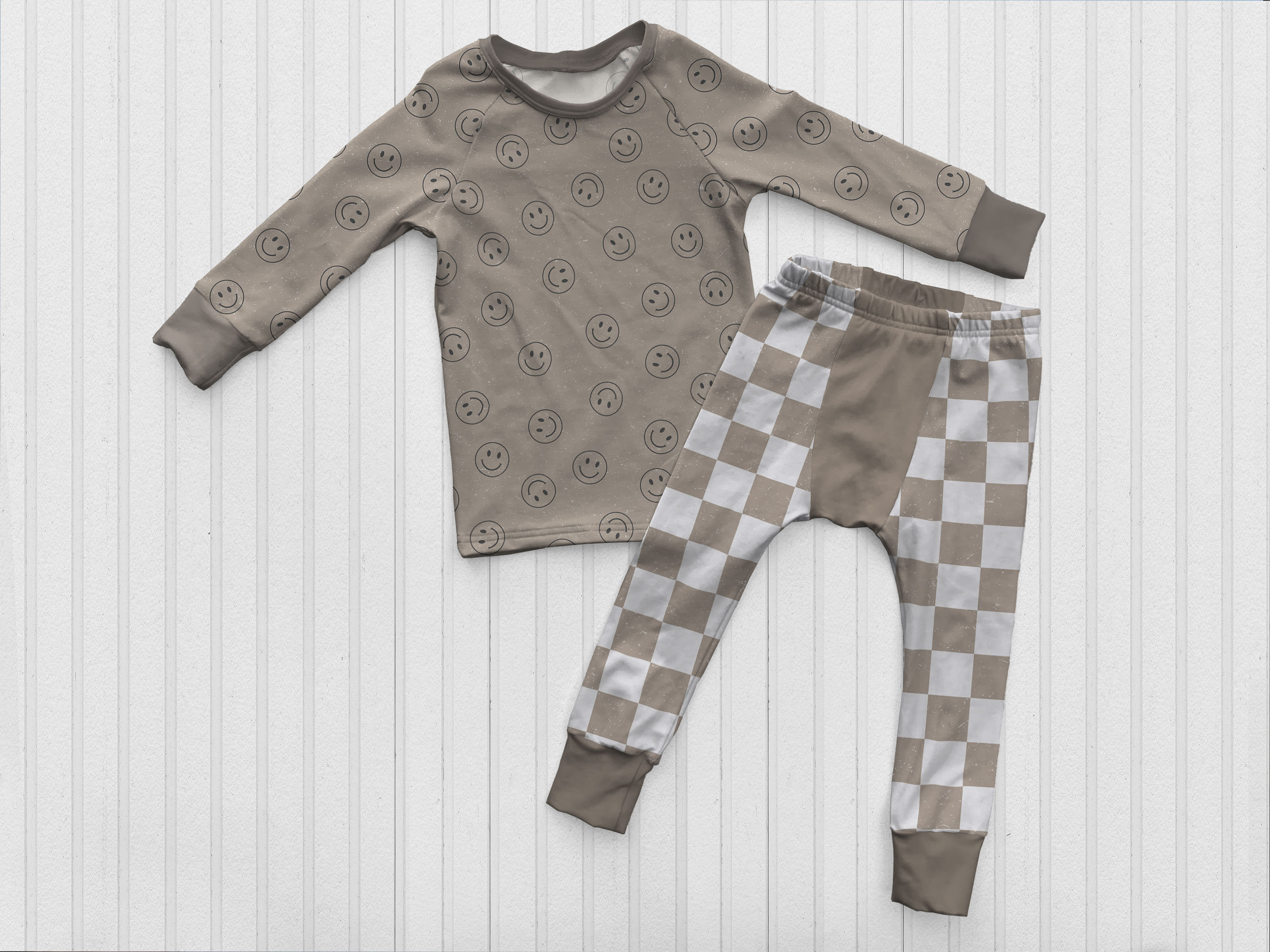 Grey Checkers Greige Checkers Seamless Design Repeat - Etsy