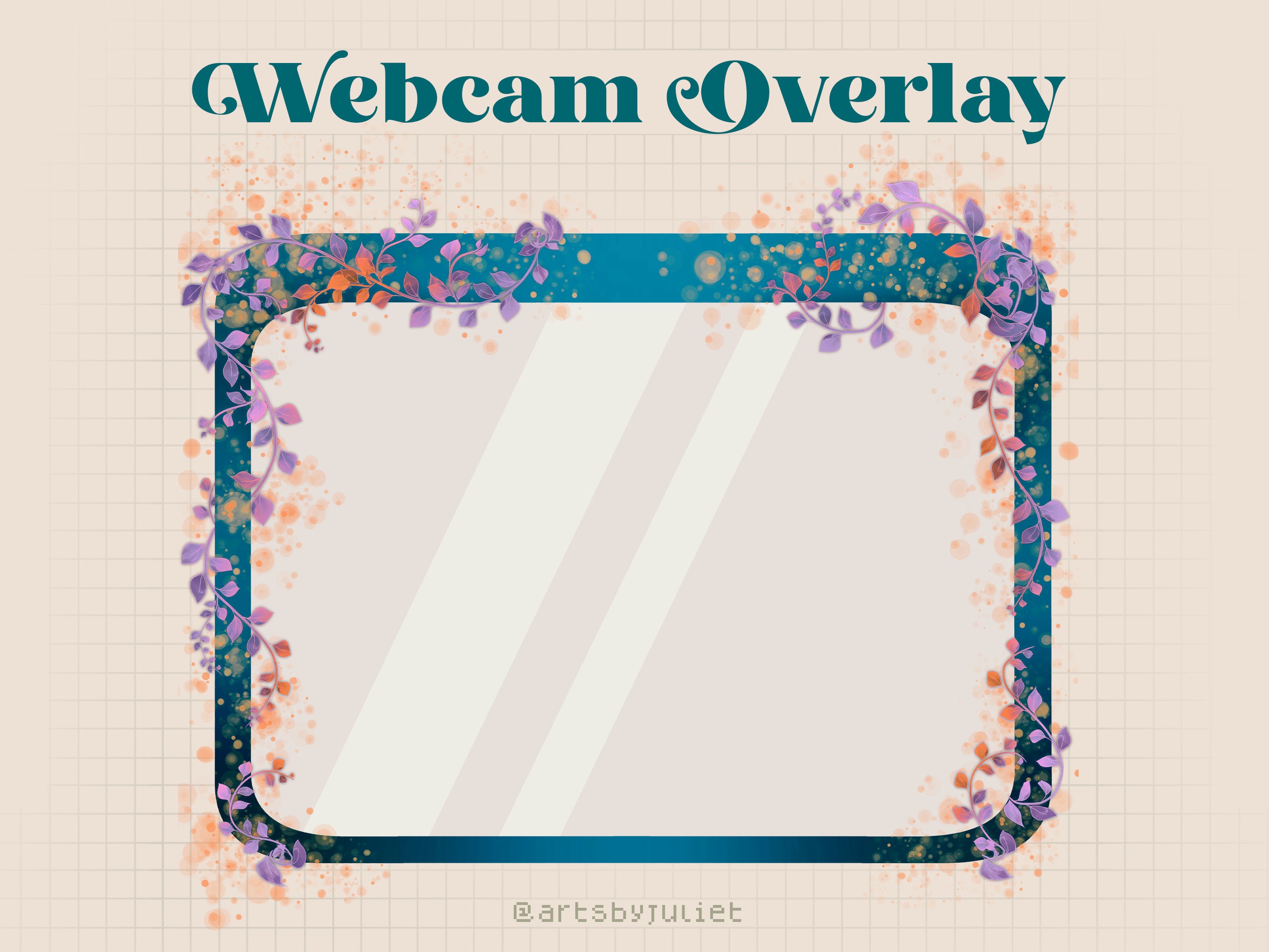 Forest Webcam Overlay Magical Cam Borders Twitch Streaming Streaming ...