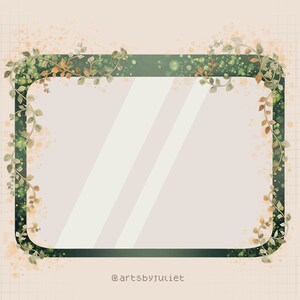 Forest Webcam Overlay 6x Pack Magical Cam Borders Twitch Streaming ...